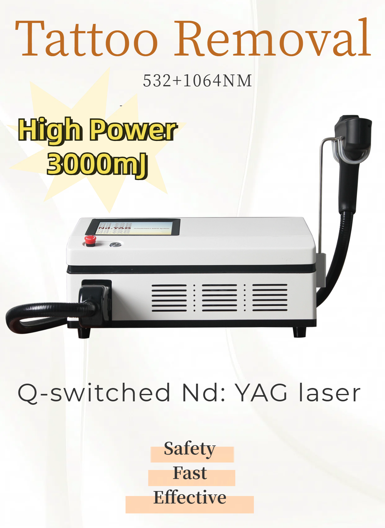 2025 Tattoo Removal Machine | Q Switch Laser