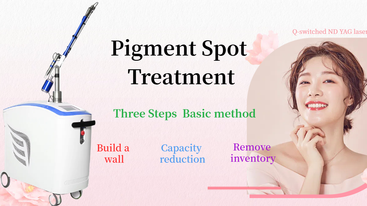 Sharing Beauty Technology - "Three Steps Pigment Spot Treatment Method"!